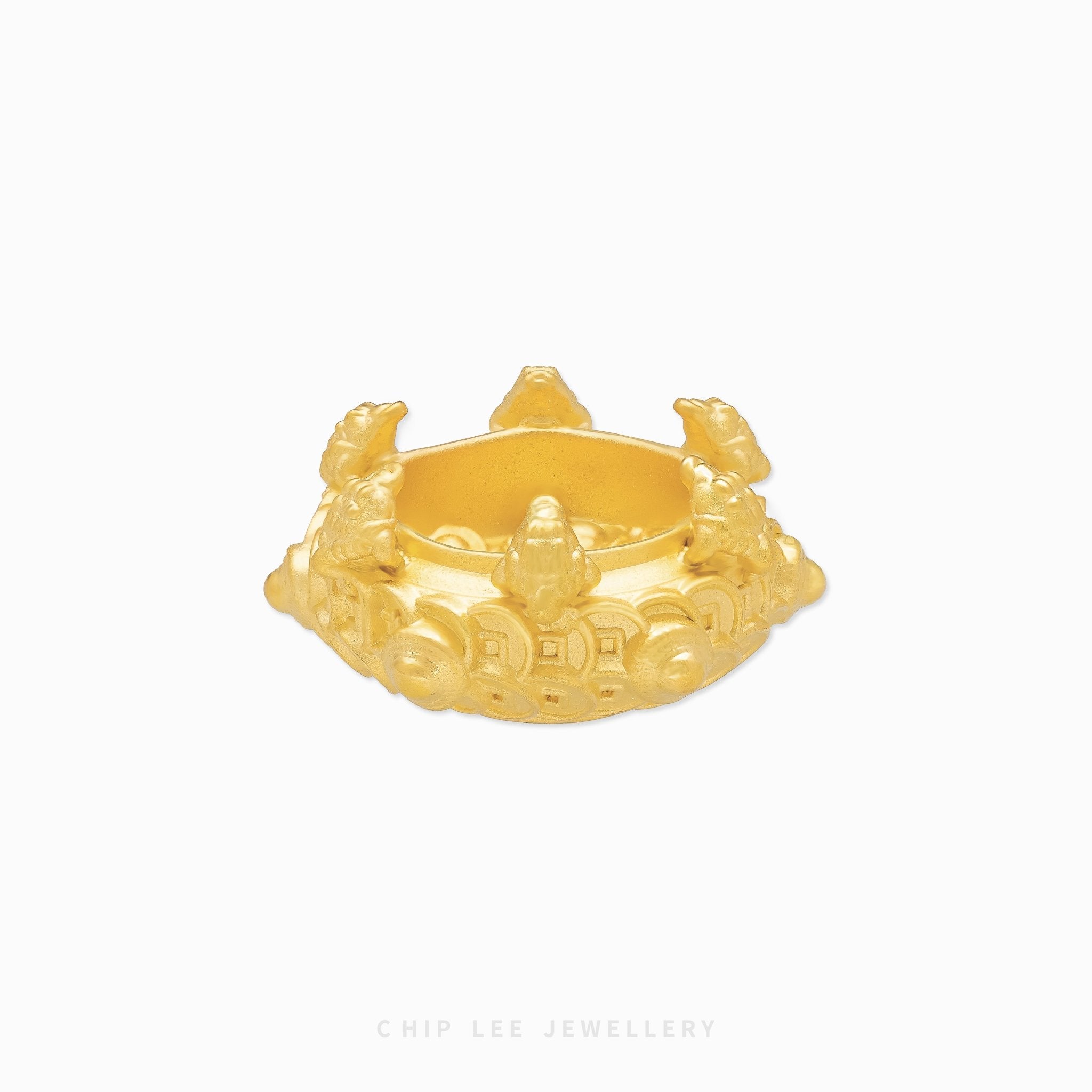 999 Pure Gold Fortune Treasure Basin | Wealth & Prosperity