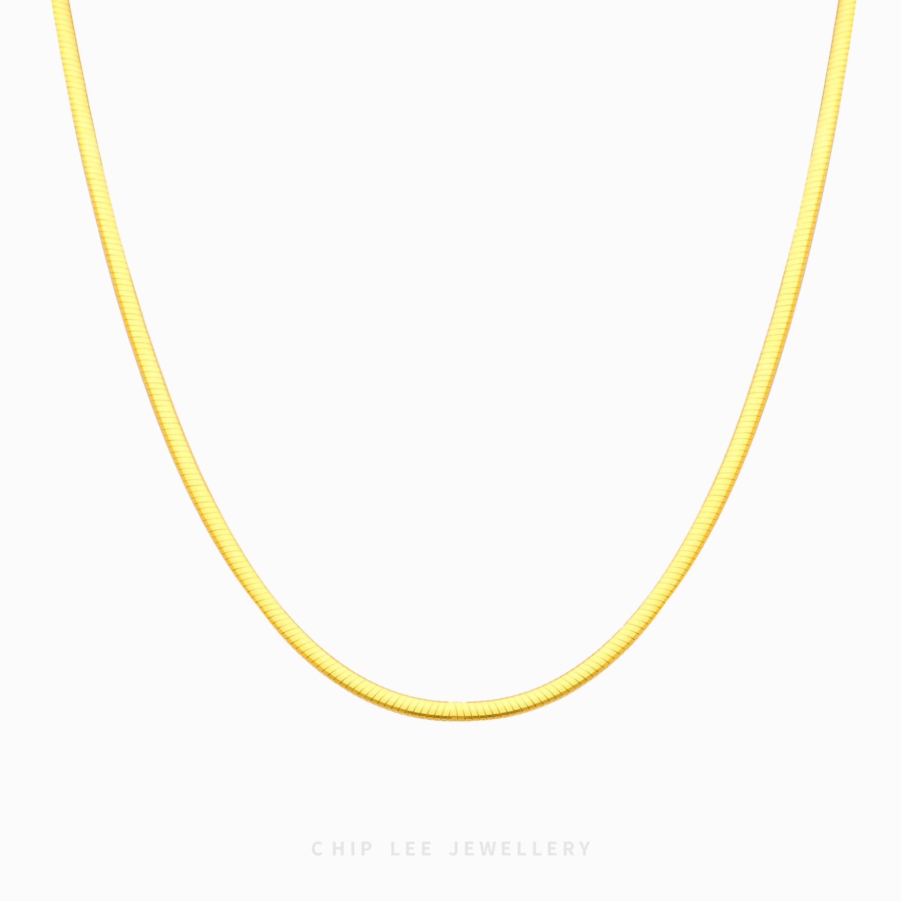Herringbone Chain - Chip Lee Jewellery Pte Ltd