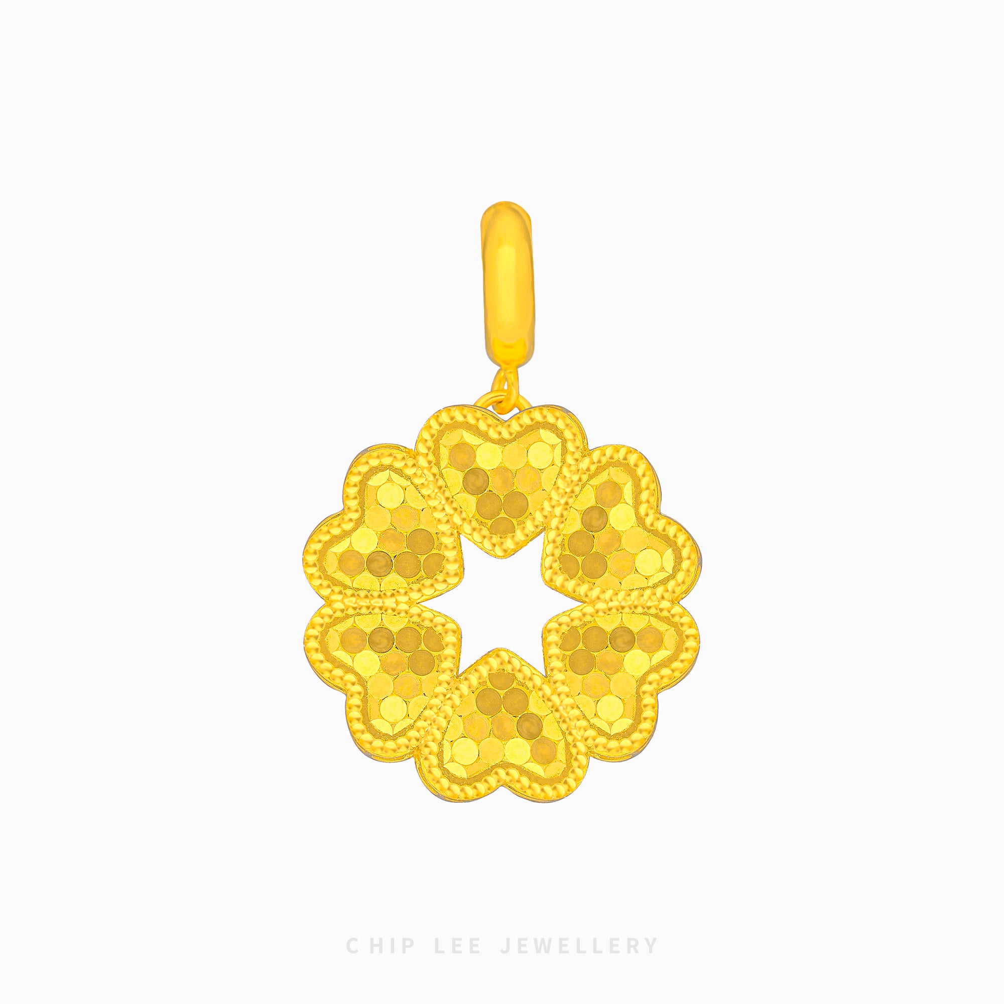 6 Combined Hearts Pendant | Chip Lee Jewellery