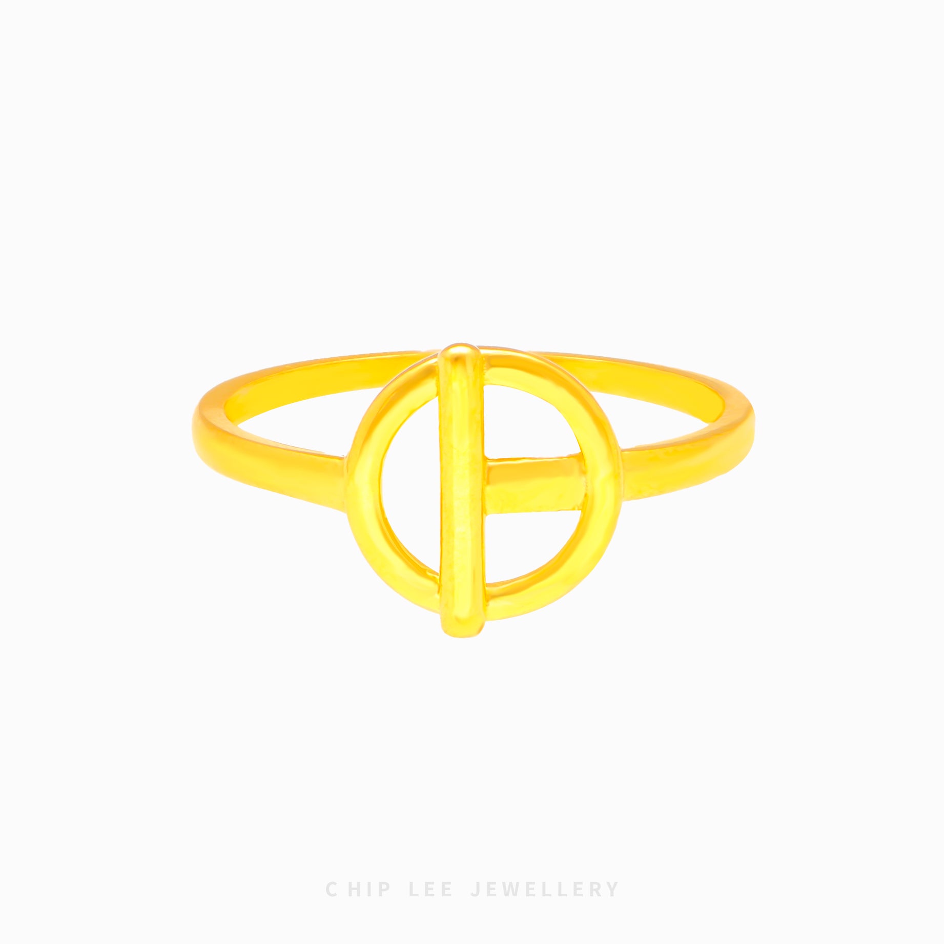T Circle Ring – Chip Lee Jewellery
