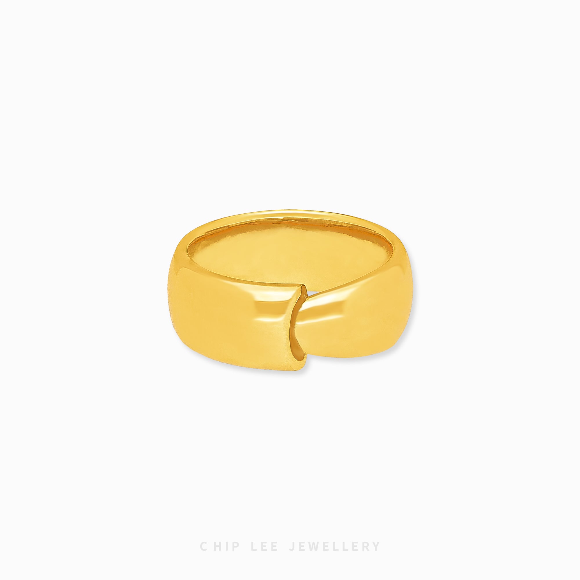 Chunky Envelope Ring - Chip Lee Jewellery Pte Ltd