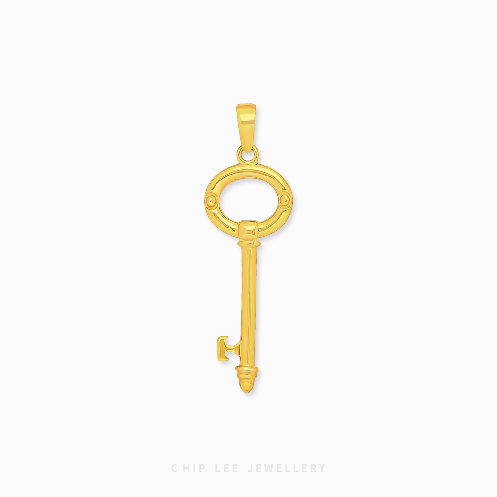 Classic Key Pendant - Chip Lee Jewellery Pte Ltd